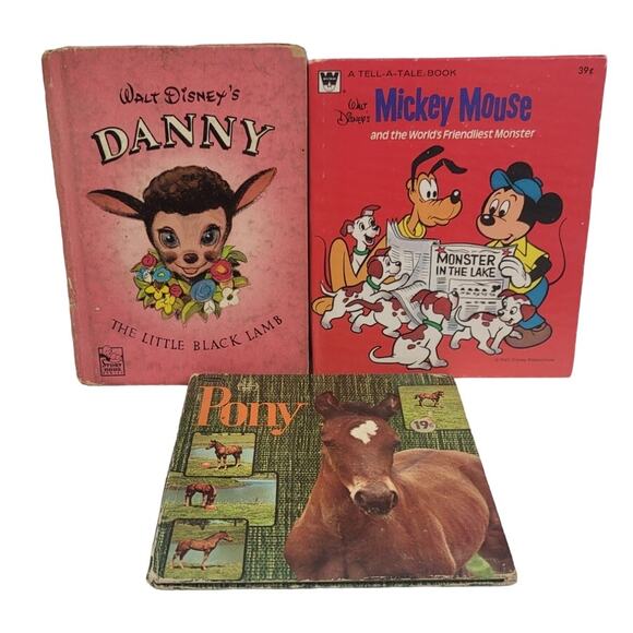 Disney | Other | 3 Vintage 949 1965 1975 Disney Mickey Mouse Danny ...